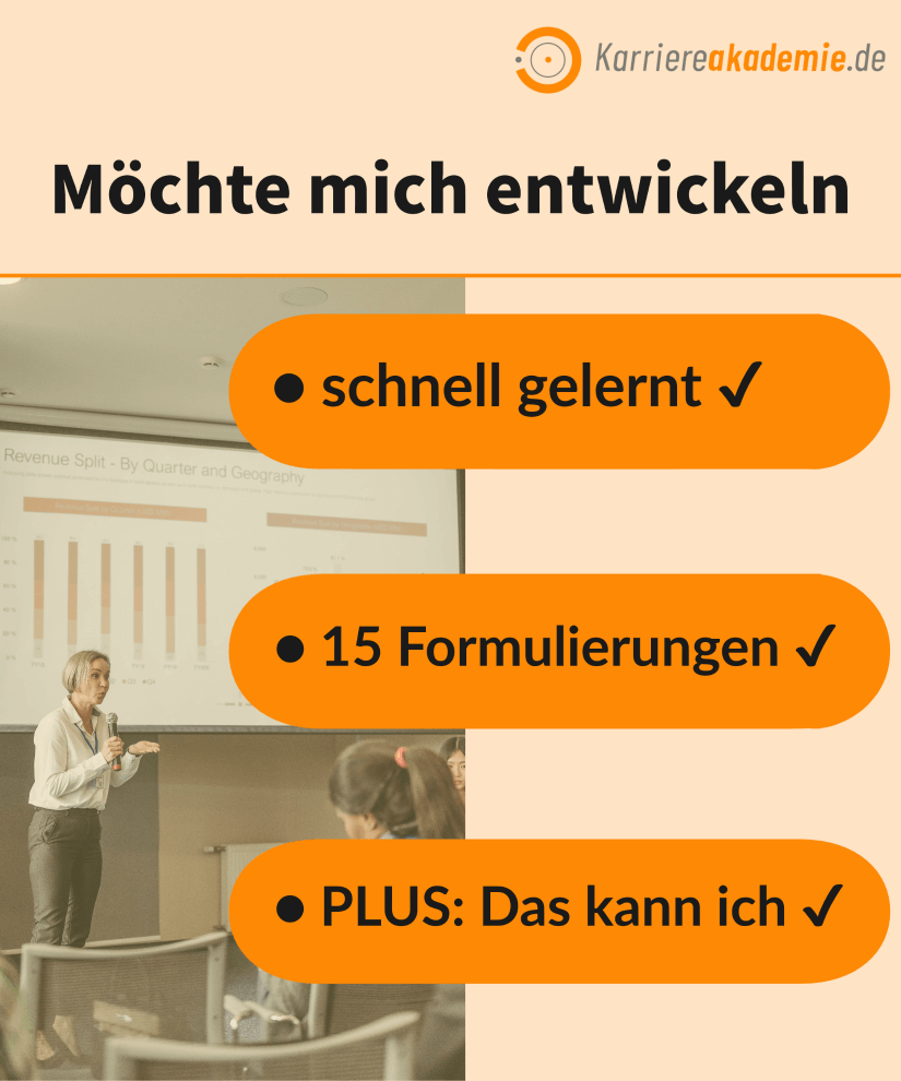 Ich möchte mich beruflich verändern 15+ formulieren | Karriereakademie